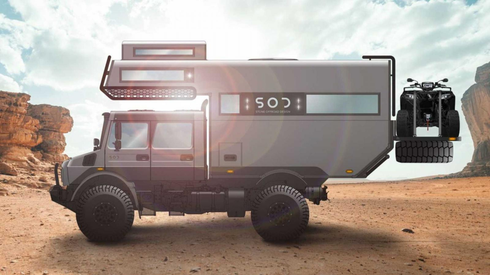 SOD Rise 4x4 - Mẫu motorhome sang trọng, tiện nghi giá triệu đô dựa ...