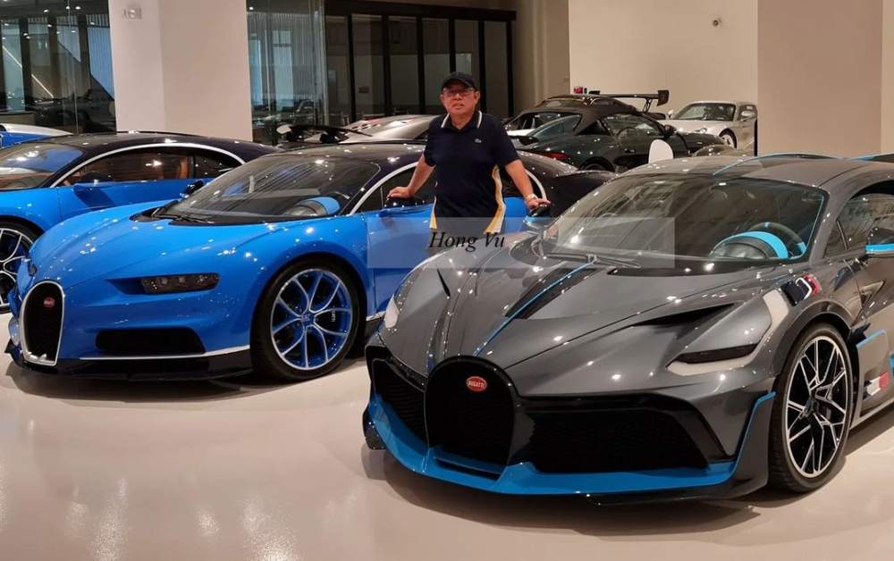 Bộ tứ Bugatti của đại gia Malaysia, toàn siêu phẩm khiến người xem phải ...
