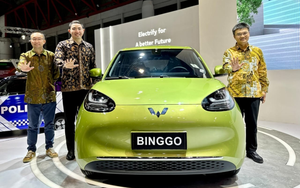 Xe điện "ngon, bổ, rẻ" Wuling Bingo lần đầu tiên được trưng bày tại ...