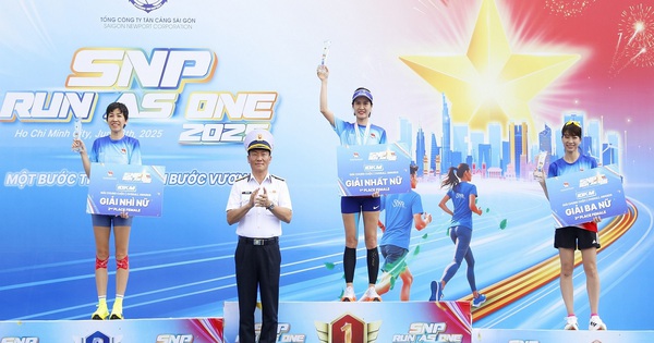 Gần 2.000 vận động viên tham gia giải chạy bộ “SNP Run As One” 2025