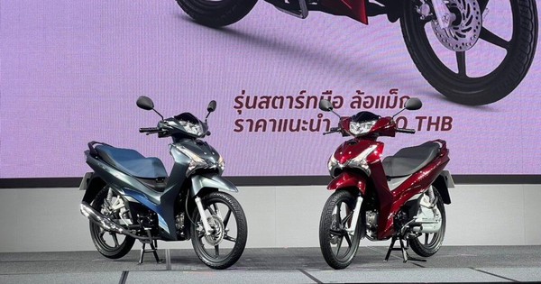 Honda Wave 125i 2023 hay Future 125 Fi bản Thái Lan trình làng, chỉ tiêu thụ 1,4 lít xăng/100 km